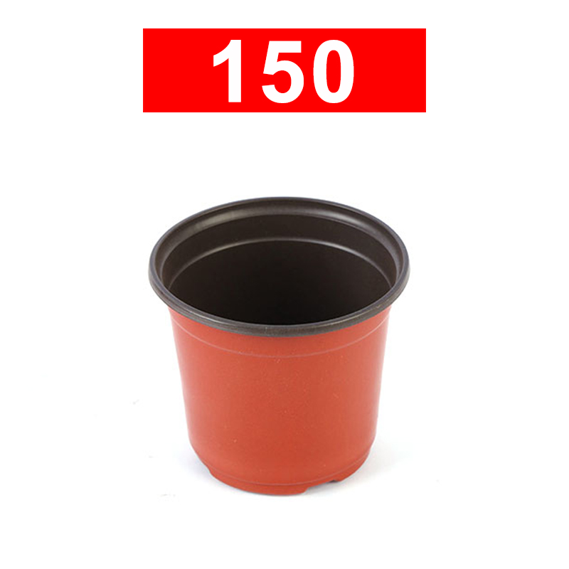 【High Quality】100Pcs/Set Flower Pot Plastic Plant Pots Desktop Potted ...