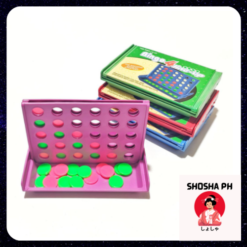 Shosha Ph Foldable Bingo Pocket Board Game for Kids in Plastic with 4 ...