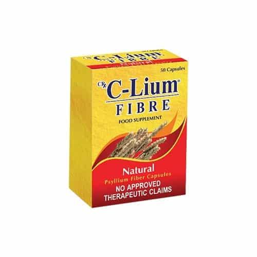 C-Lium Fiber Psyllium Capsule 25mg, 1 box x 50 capsules CLIUM | Lazada PH