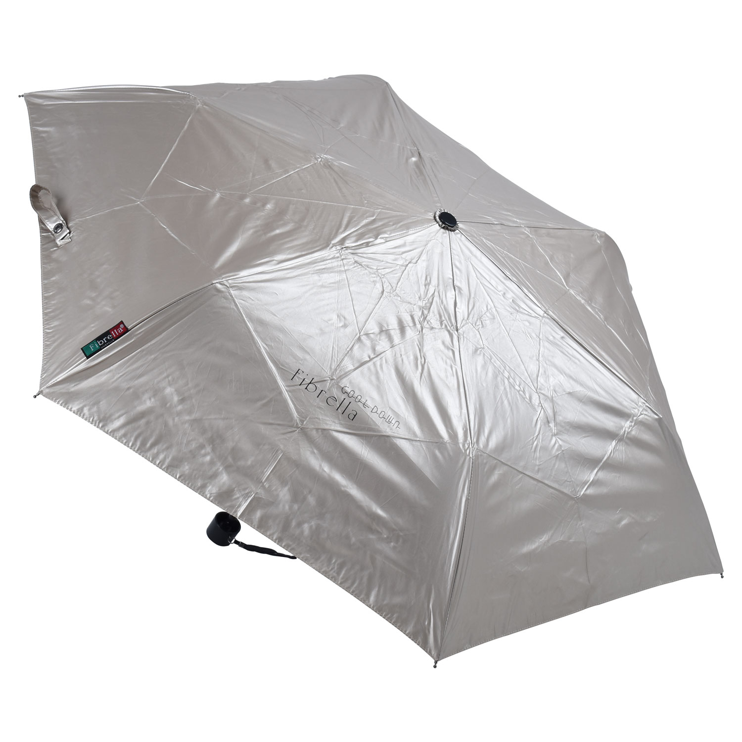 Fibrella Cooldown Manual Umbrella F00368-III (Desert Silver/ Black ...