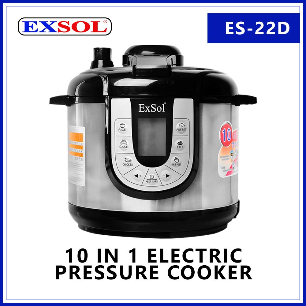 electric pressure cooker Jar Type 5 Liter 10 in 1 EXSOL ES-22D | Lazada PH