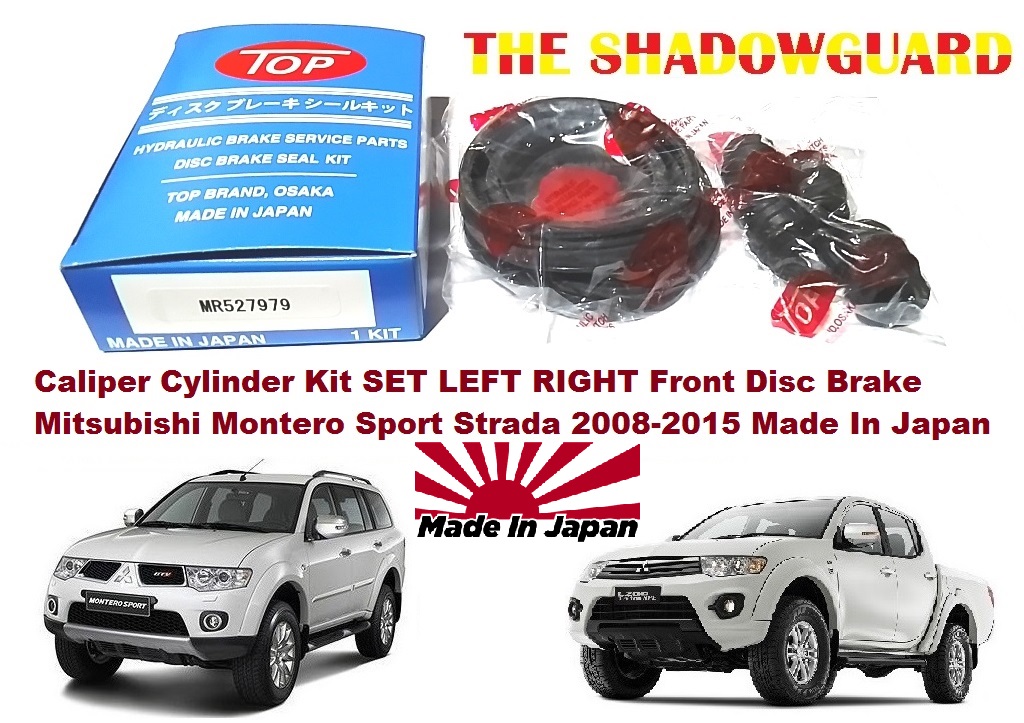 Caliper Repair Kit SET Front Disc Brake Montero Sport Strada 2008-2015 ...