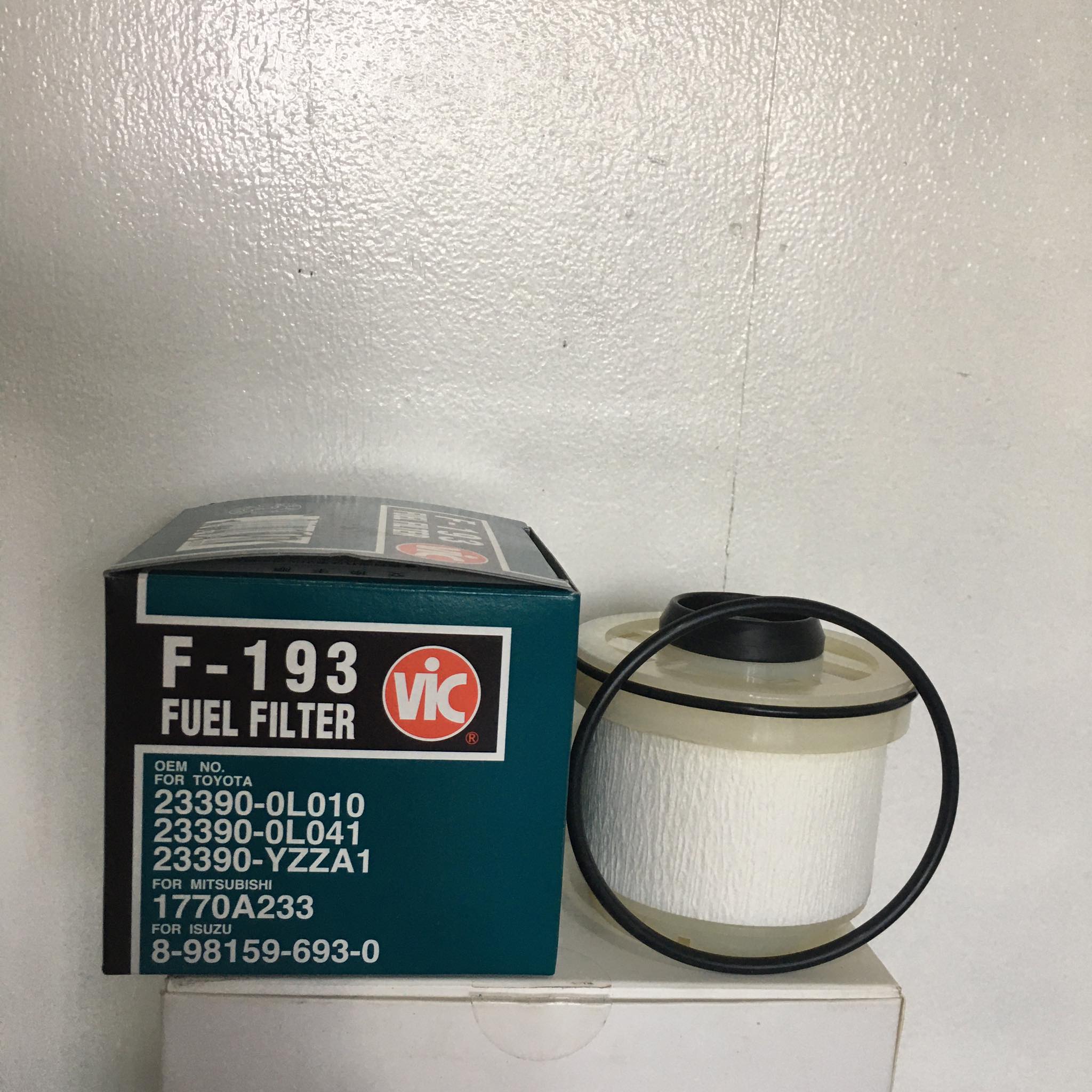 VIC F-193 FUEL FILTER (TOYOTA INNOVA/FORTUNER/HILUX/HIACE/PRADO 1KD/2KD ...