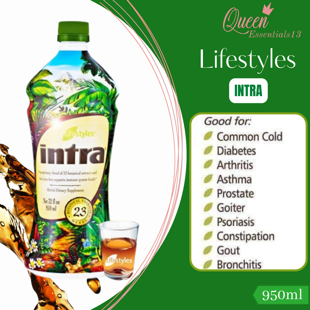 100% Original INTRA HERBAL JUICE 950ml - Food Supplement by Lifestyles ...