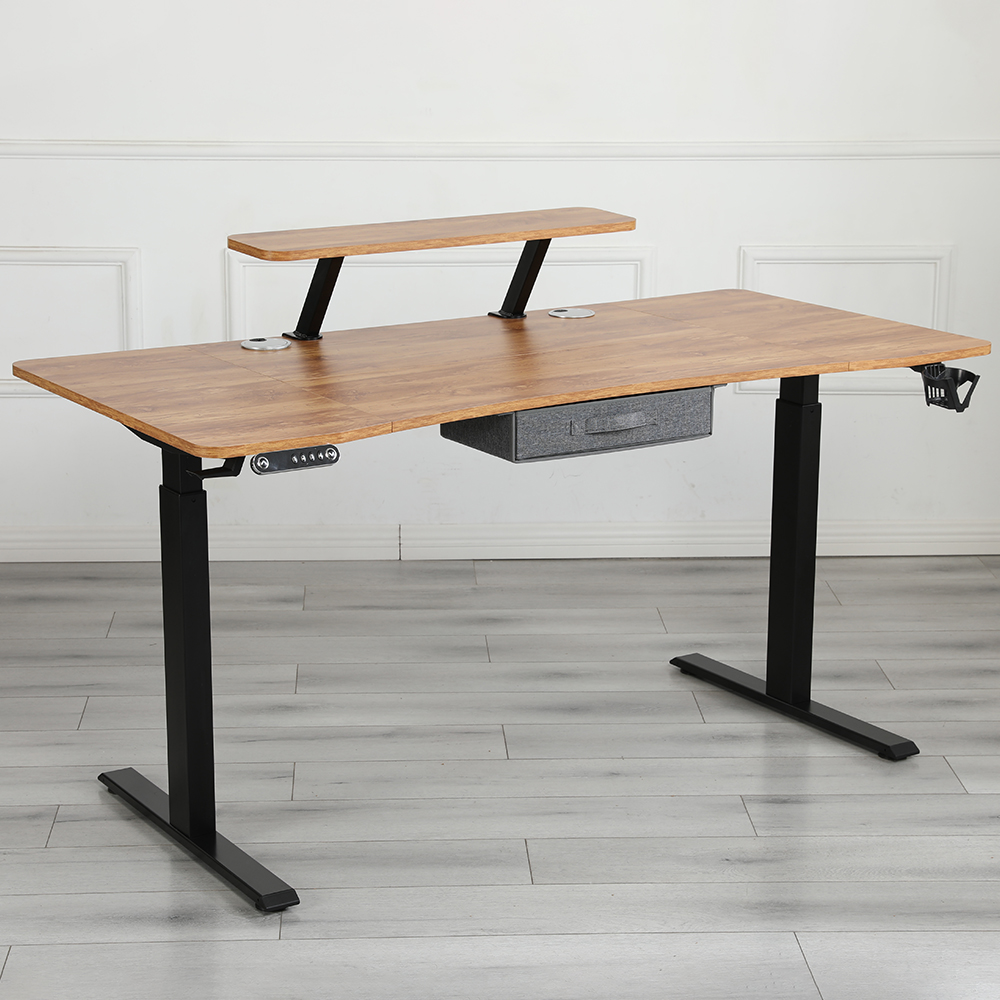 Mxtark 1.6M Electric Standing Desk Dual Motor Desk Height Adjustable ...