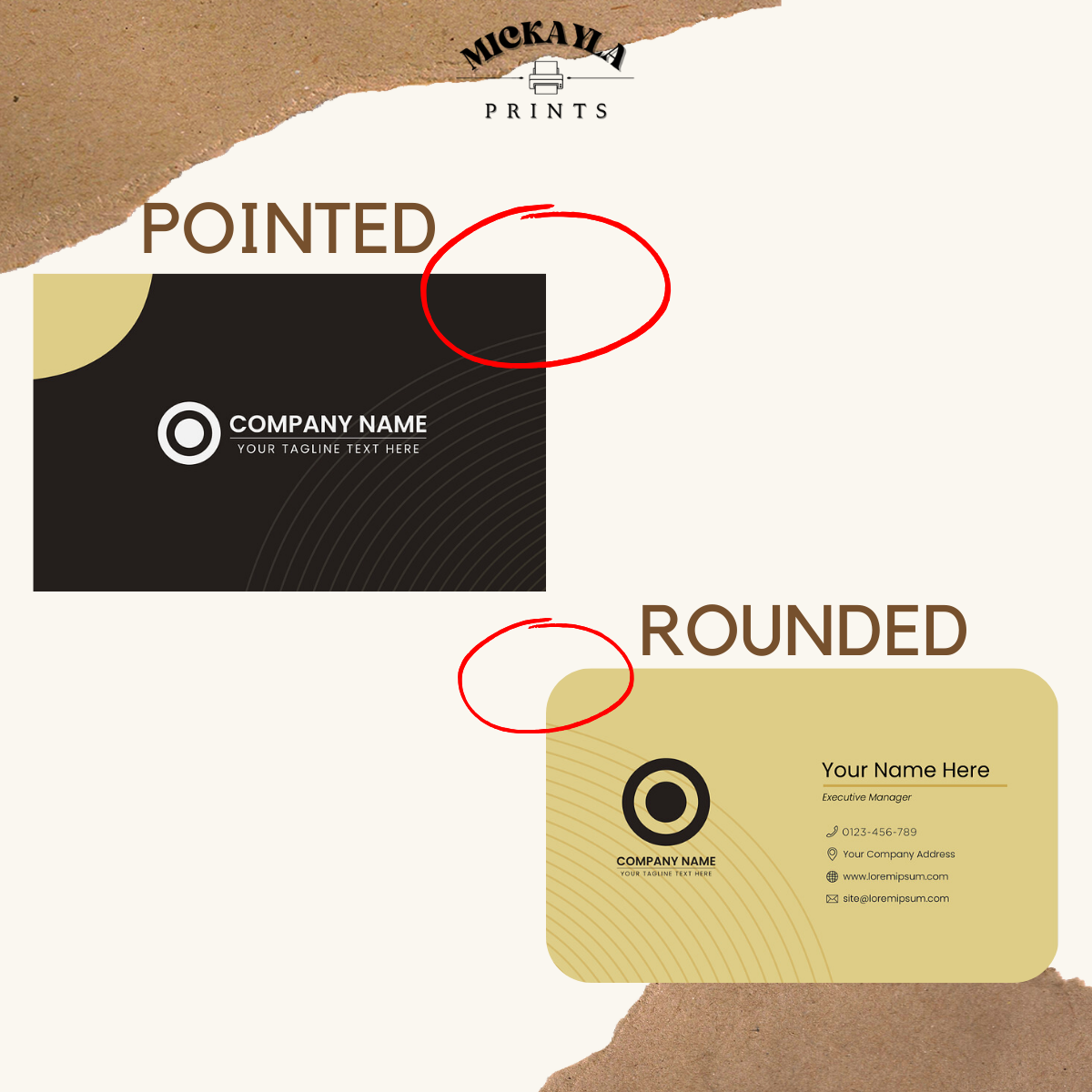 Customized Calling Card by Mickayla Prints | Lazada PH