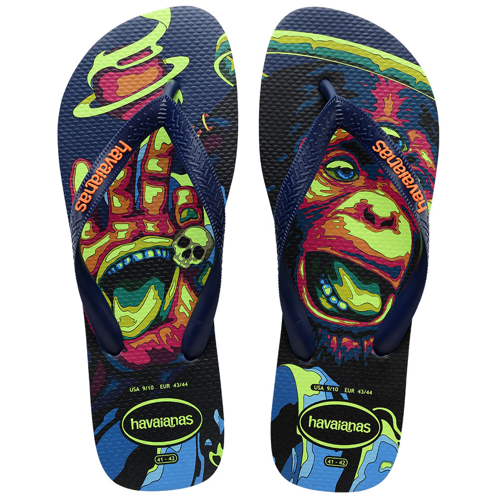 Havaianas Men 4 Nite Flip Flops (Navy/Navy) | Lazada PH