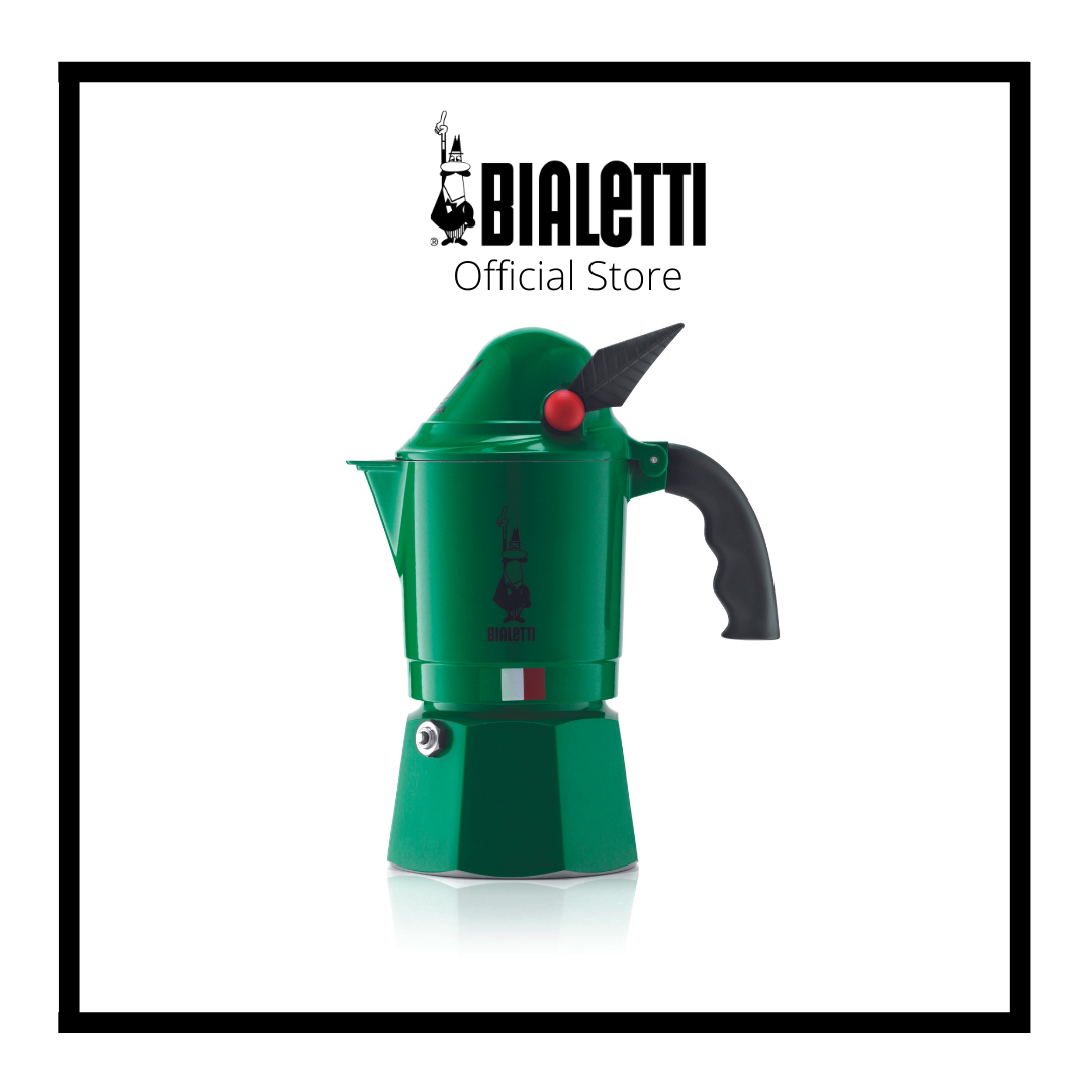 Bialetti Moka Express Alpina Mokapot Espresso Coffee Maker Stovetop - 3 ...