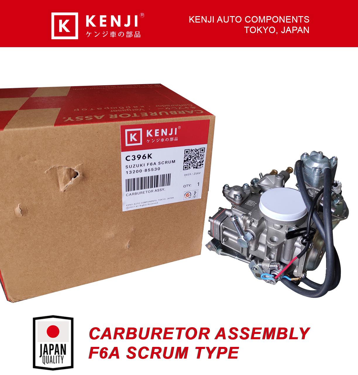 KENJI Carburetor Assembly (use for Suzuki F6A Scrum Multicab 12 Valves ...
