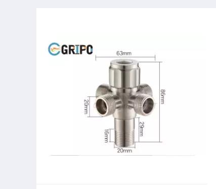sus 304 stainless high quality 4 way angle valve | Lazada PH