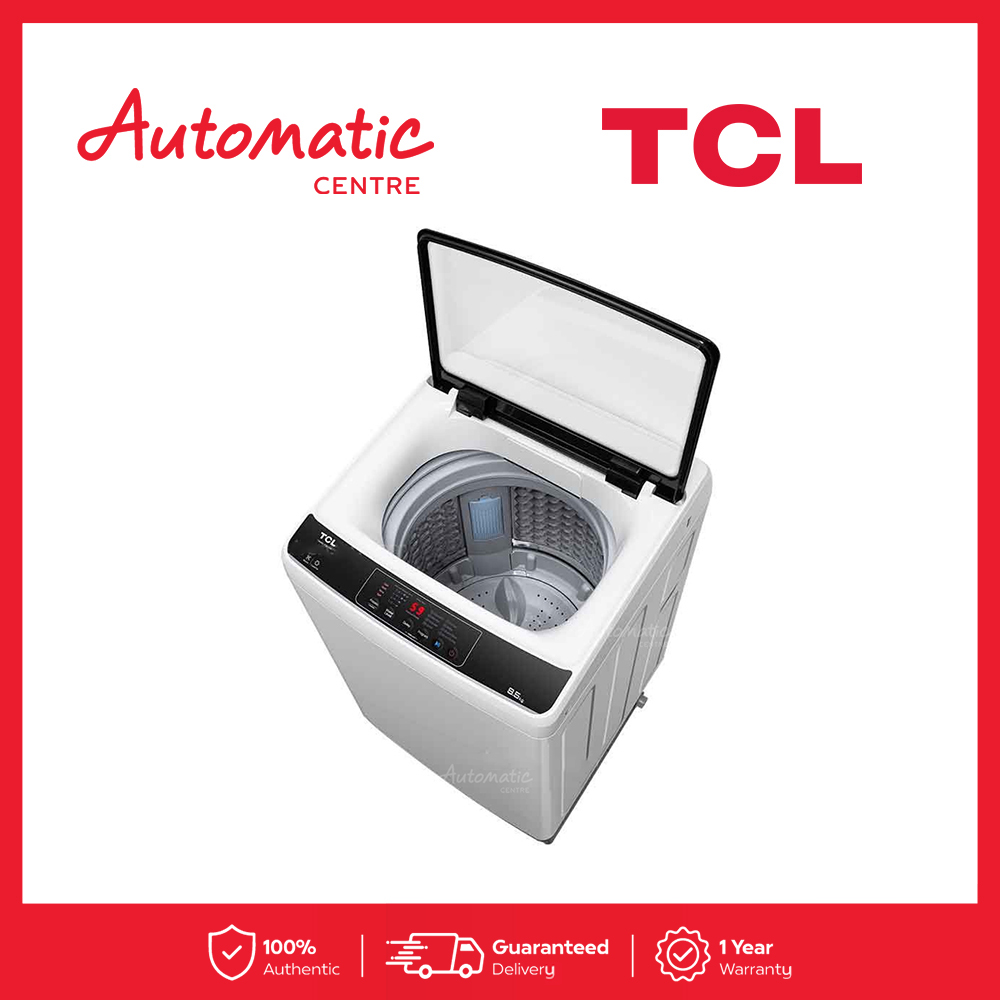 TCL TWA95 F709TLW 9.5kg Top Load Washing Machine with 8 Washing ...
