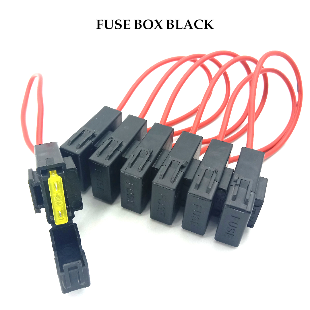 Motorcycle/Car Parts Lightning Fuse Box Holder Free One 30A Fuse ...