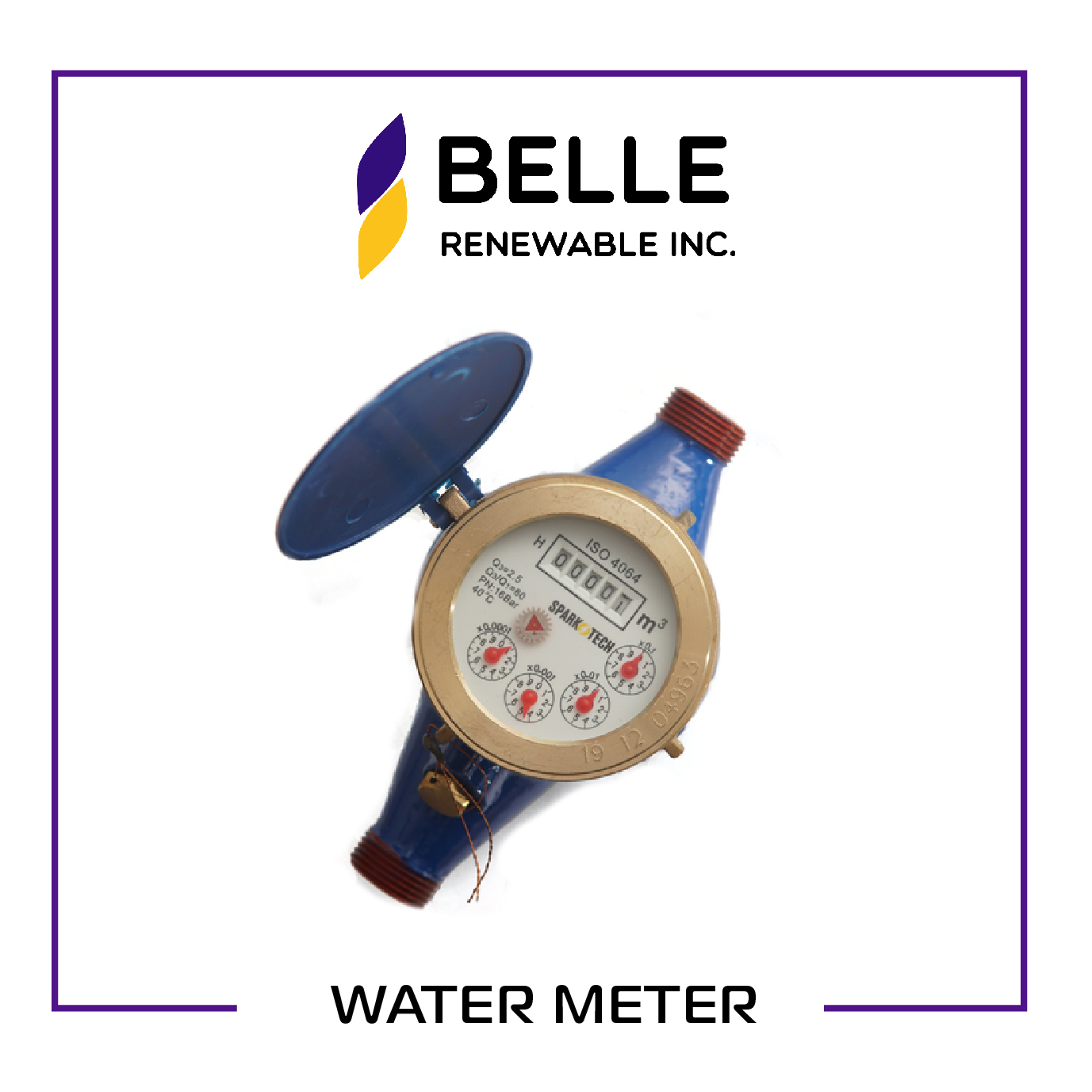 Sparkotech Heavy Duty Water Meter | Lazada PH