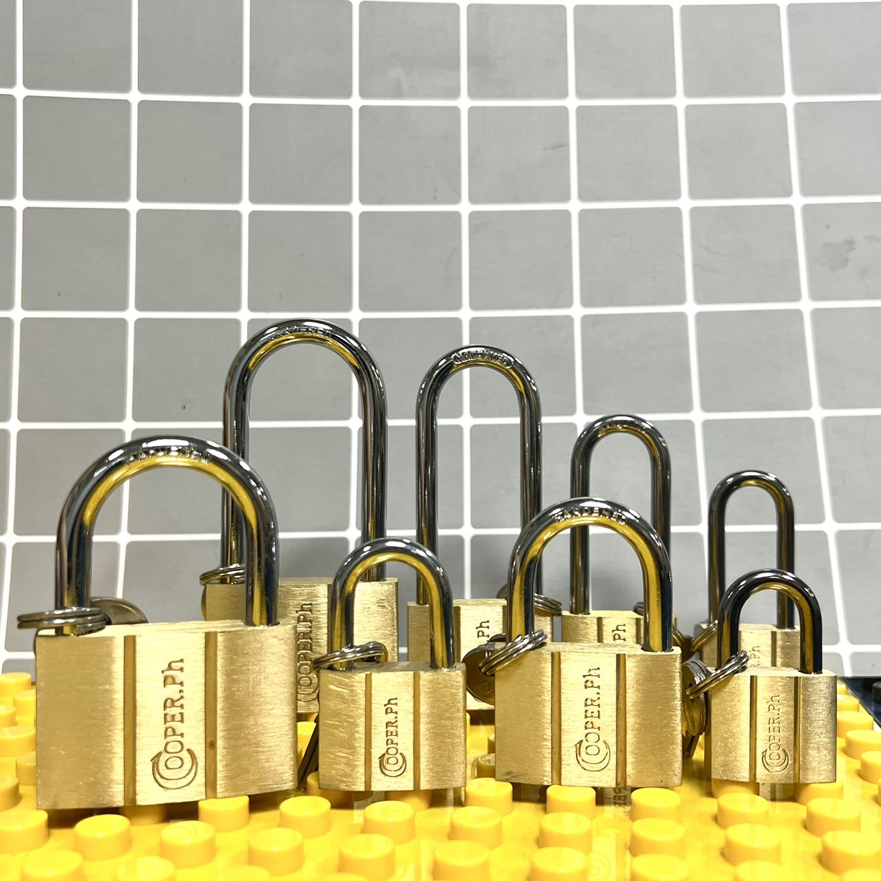 Cooper.ph CP-BPA Brass Padlock Short and Long Shackle | Lazada PH