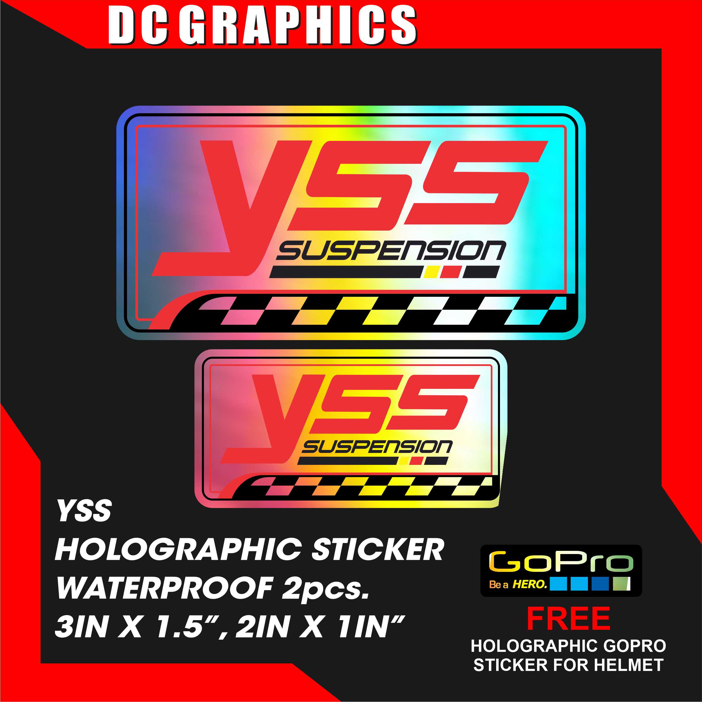 YSS HOLOGRAPHIC STICKER | Lazada PH