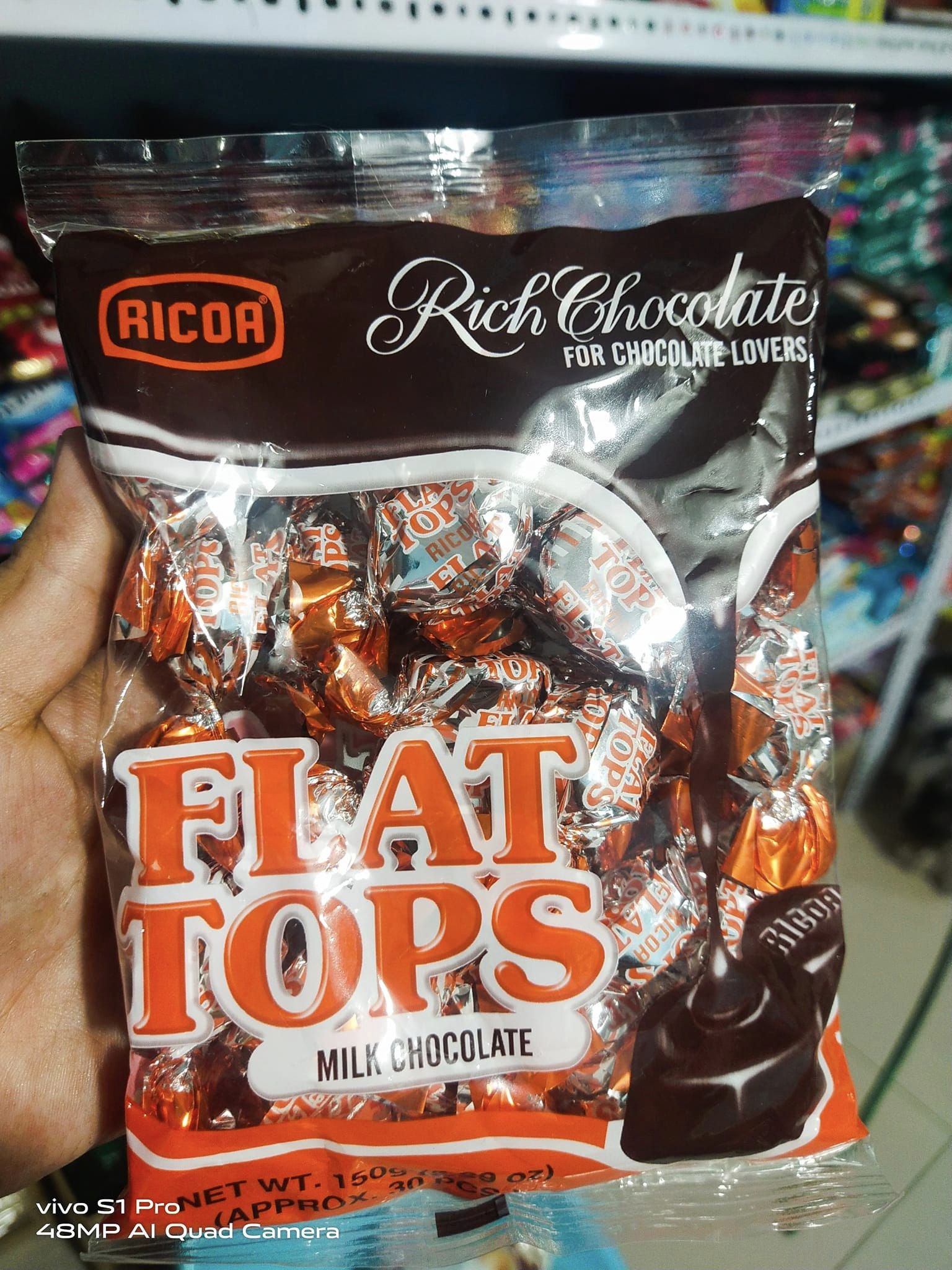 Ricoa Flat Tops 30s Chocolate | Lazada PH