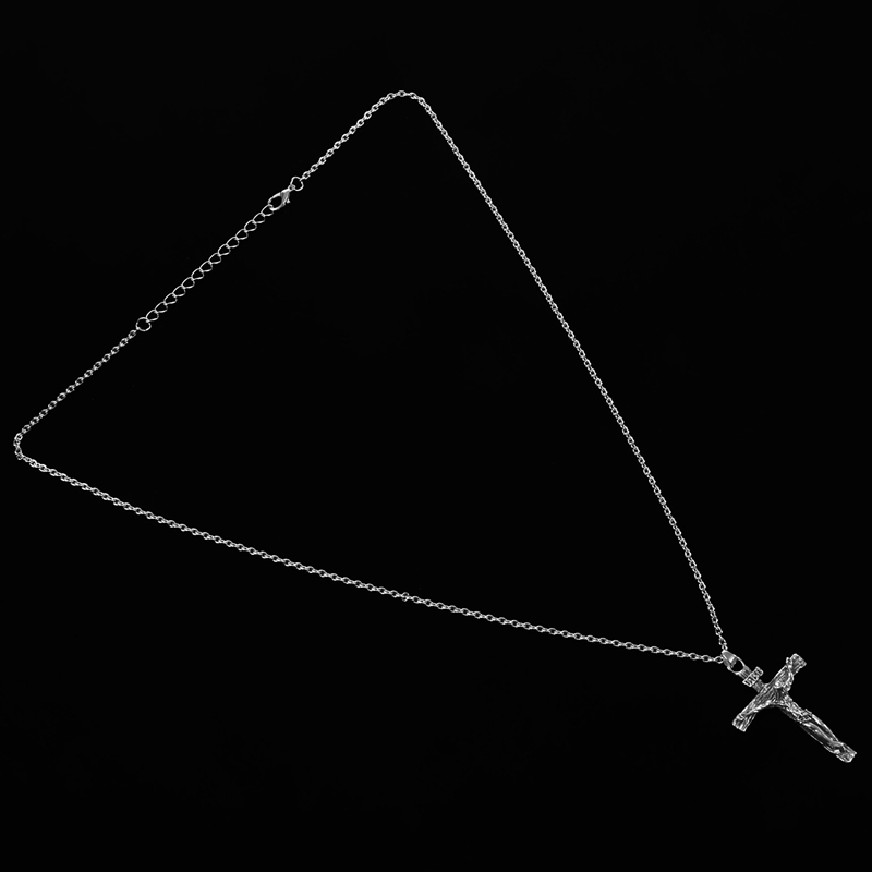 Easter Necklaces Jesus Christ Religious Cross Pendant Necklace Long ...