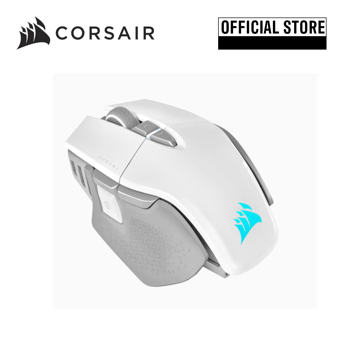 CORSAIR M65 RGB ULTRA WIRELESS Tunable FPS Gaming Mouse — White (AP) CH ...