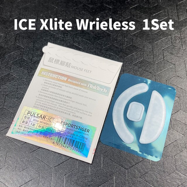 Esportstiger Mouse Skates Feet For Pulsar Xlite Wireless White Mouse ...