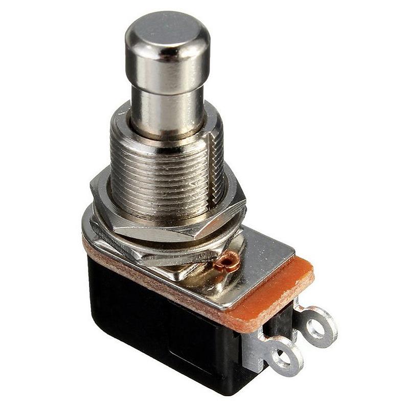 Guitar Effects Pedal Box Momentary Spst Button Stomp Foot Switch Push ...