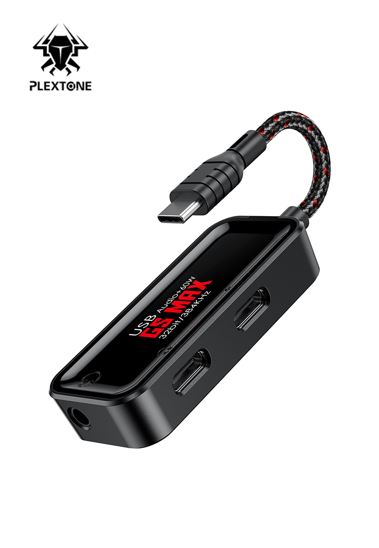PLEXTONE GSMax Type-C To 3.5mm + Type-C Straight Plug | Lazada PH