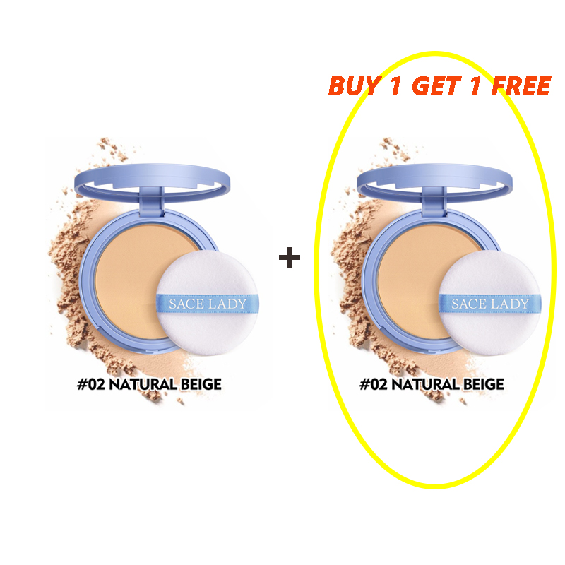 【100% Original Buy 1 Take 1】SACE LADY Oil Control Face Powder Matte ...