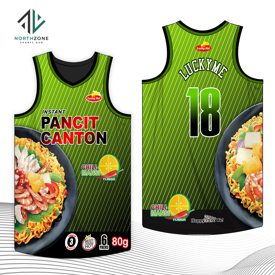 NORTHZONE Pancit Canton Full Sublimated Basketball Jersey, Jersey For ...