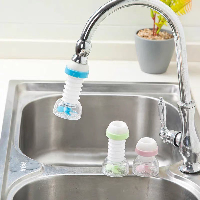 Faucet Filter Splash-proof Shower Tap Water Filter Kitchen Water ...