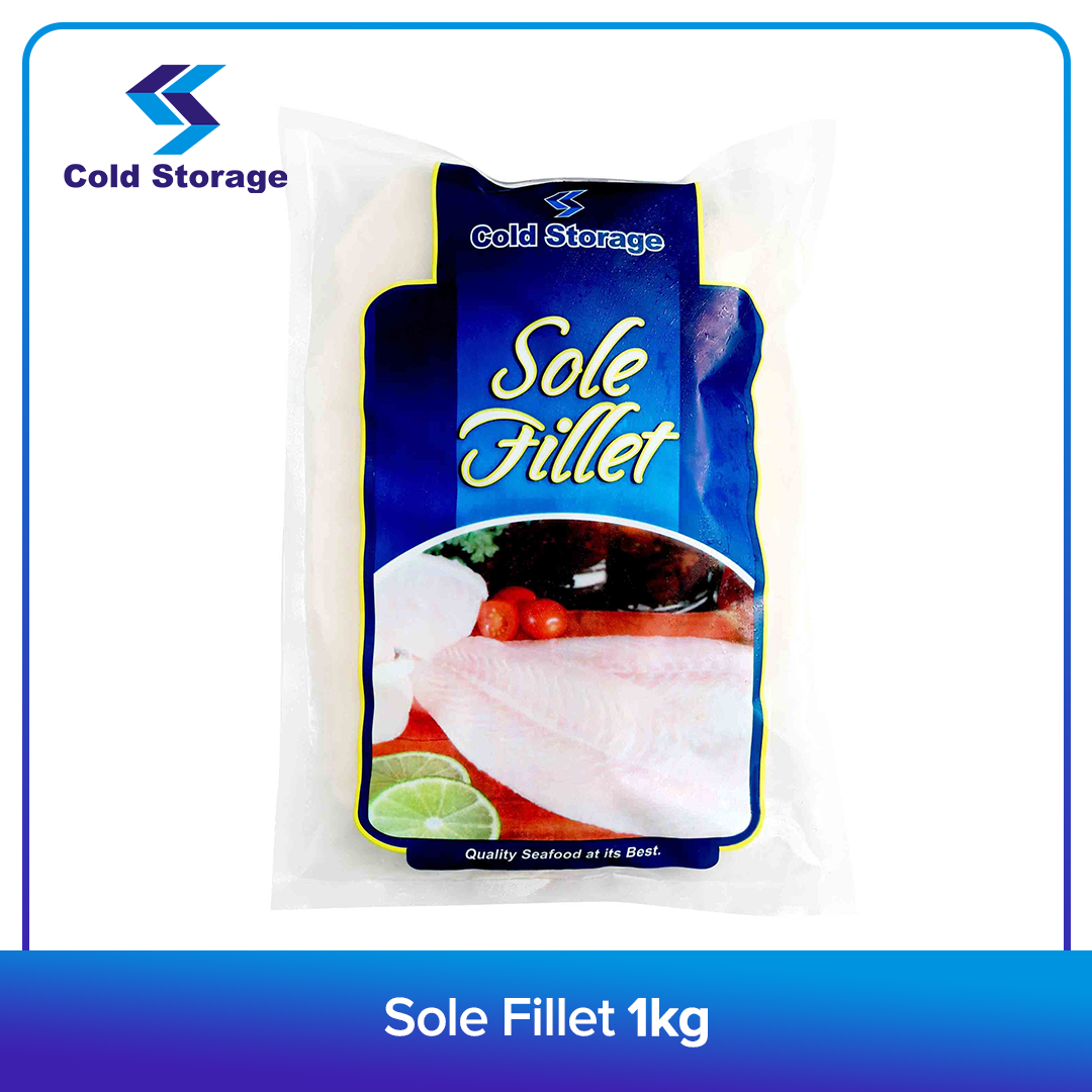 Cold Storage Seafood Frozen Fresh Sole Fish Fillet 1Kg | Lazada PH