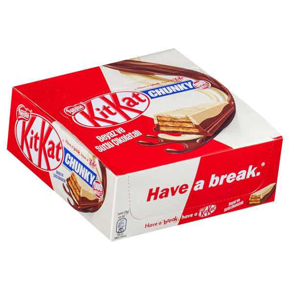 KitKat Chunky Duo Box (12pcs*38g) 456g [Expiry:30/3/24] | Lazada PH