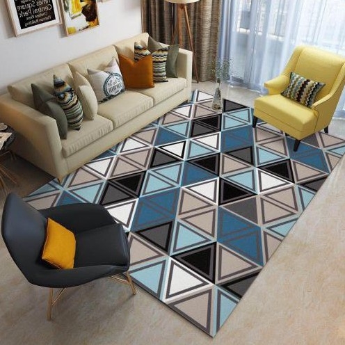[CARPET KING] 80X50CM carpets for living room 3D Geometric Carpet ...