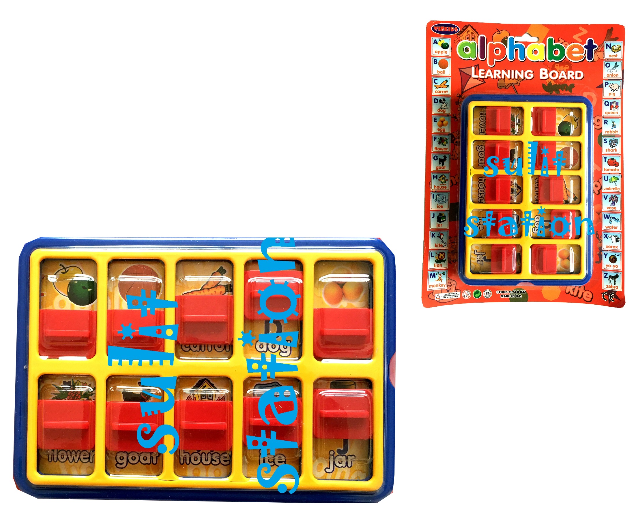 EDUCATIONAL LEARNING ABC ALPHABET SPELLER SPELL QUIZ WORDS BOARD TABLET ...