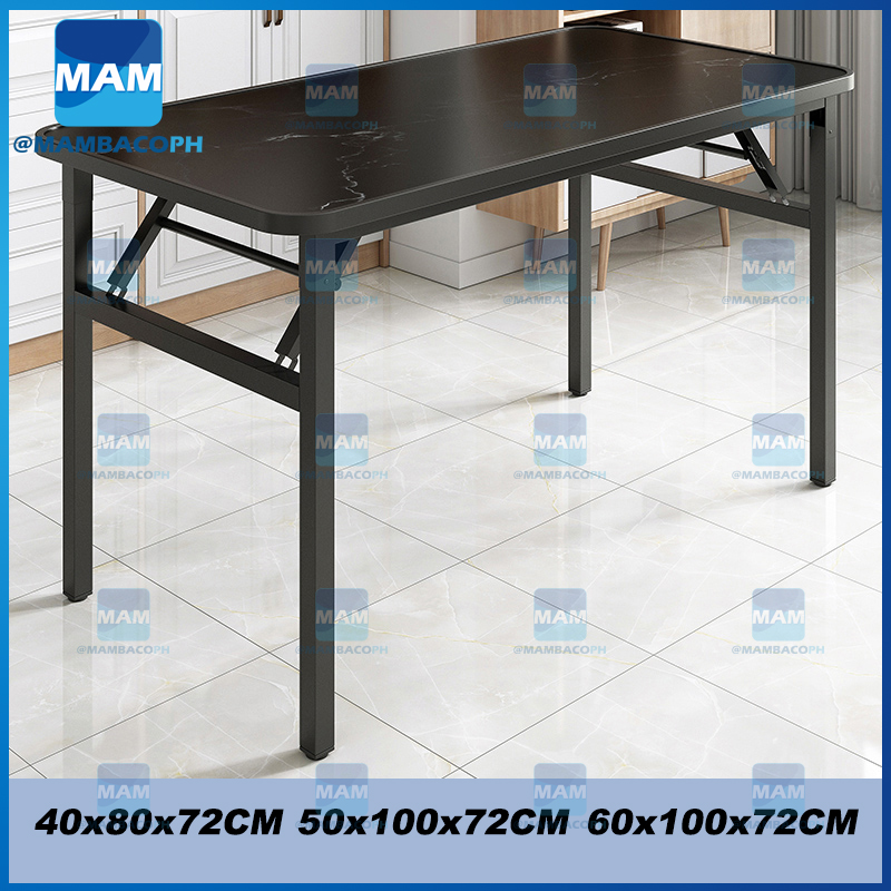 Metal computer table Study Table Home Office Desks Solid Folding table ...