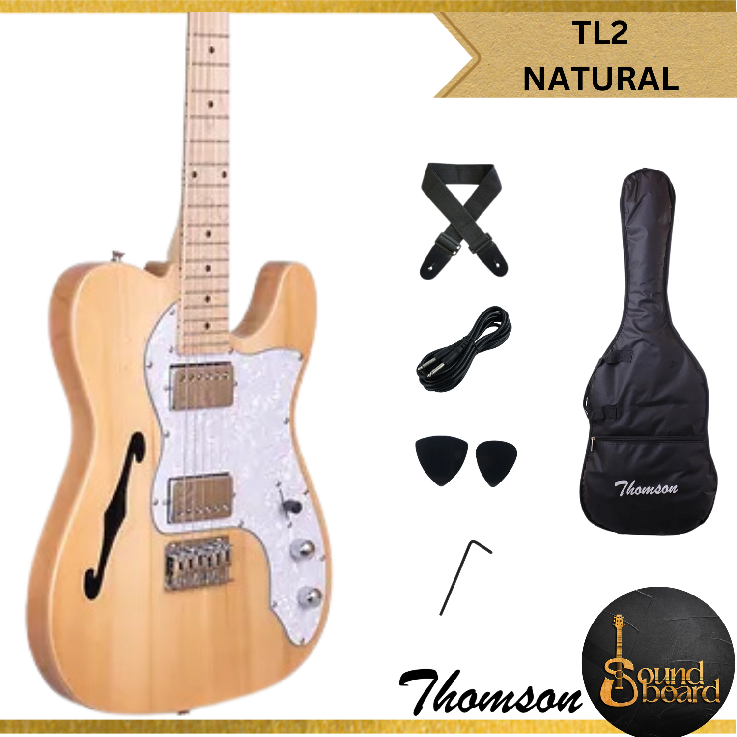 Thomson TL2 Thinline Telecaster | Lazada PH