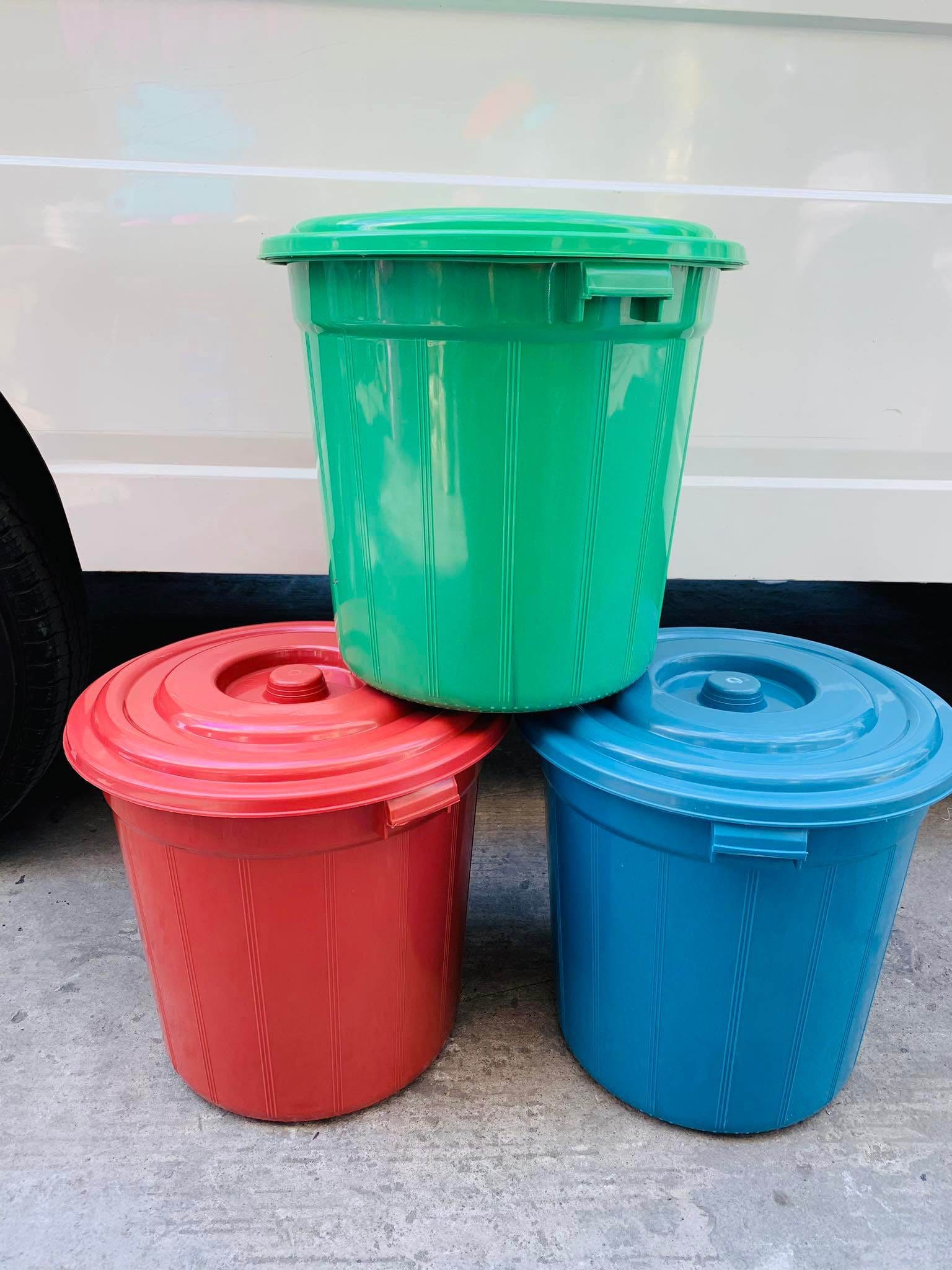 BUY 1 TAKE 1 OSAKA PLASTIC DRUM with COVER (80 Liters, 60 Liters, 40 ...