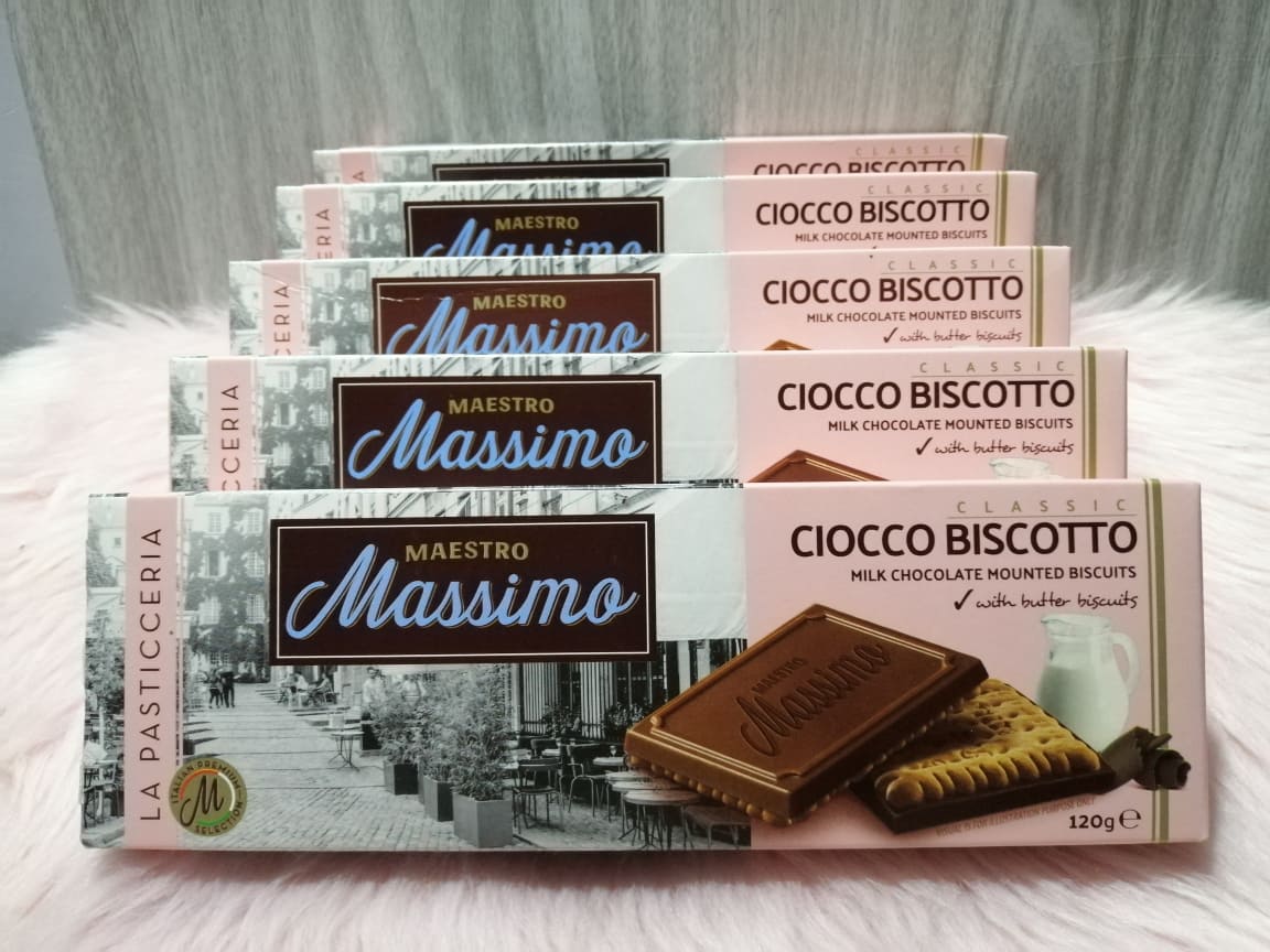Maestro Massimo Classic Ciocco Biscotto (Milk Chocolate Mounted ...