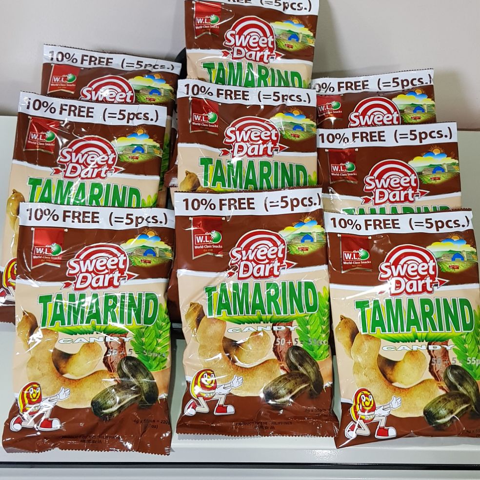 Sweet Dart Tamarind Candy 4g x 50's x pack of 5 | Lazada PH