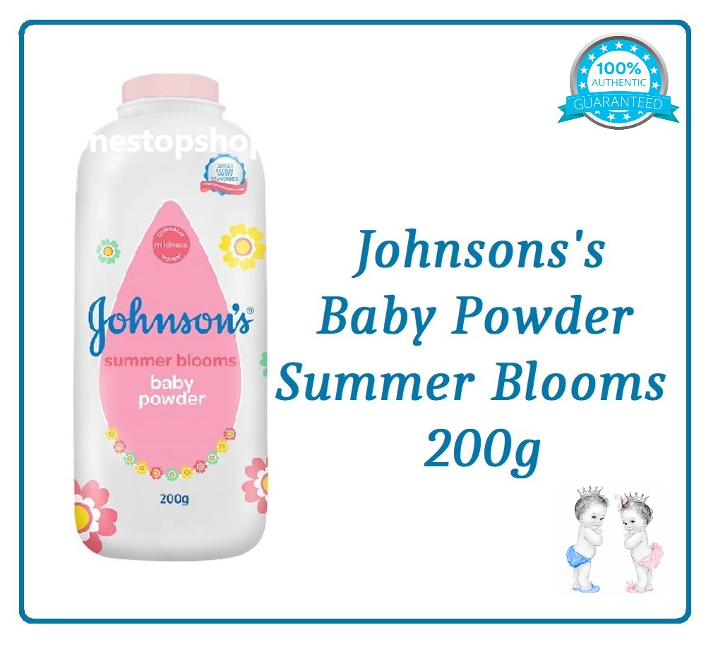 Johnsons's Baby Powder Summer Blooms 200G | Lazada PH