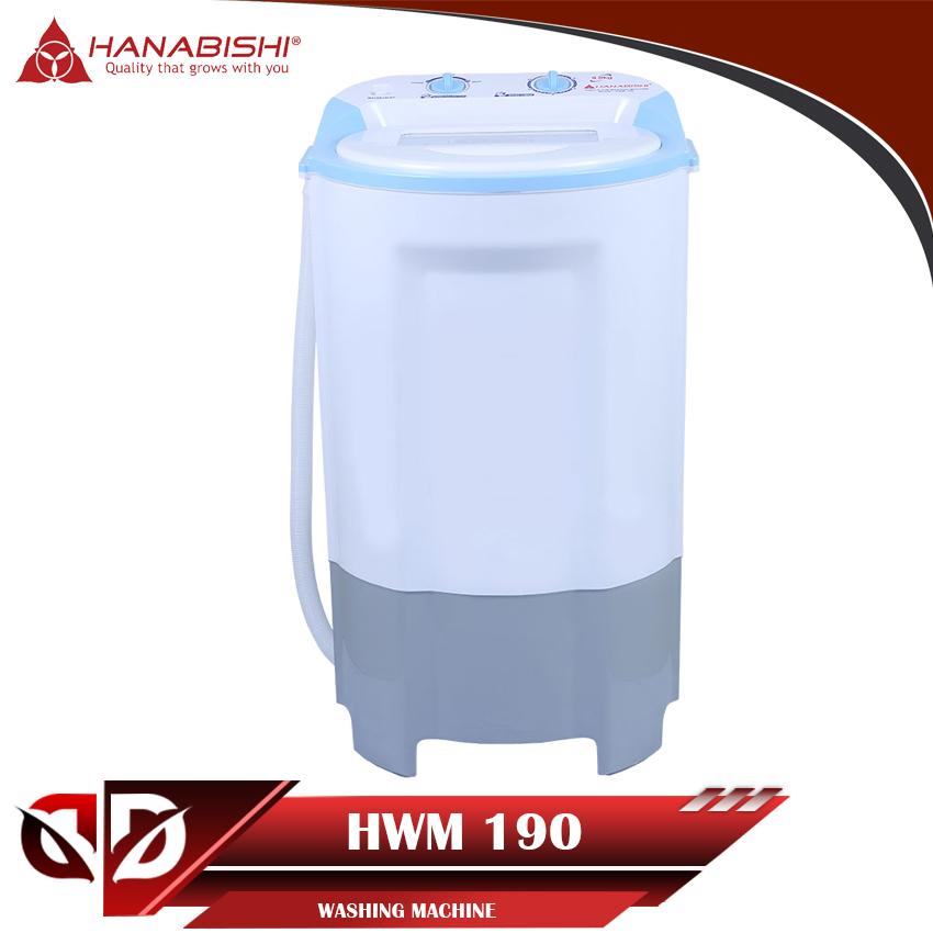 HANABISHI SINGLE TUB WASHING MACHINE HWM 190 | Lazada PH