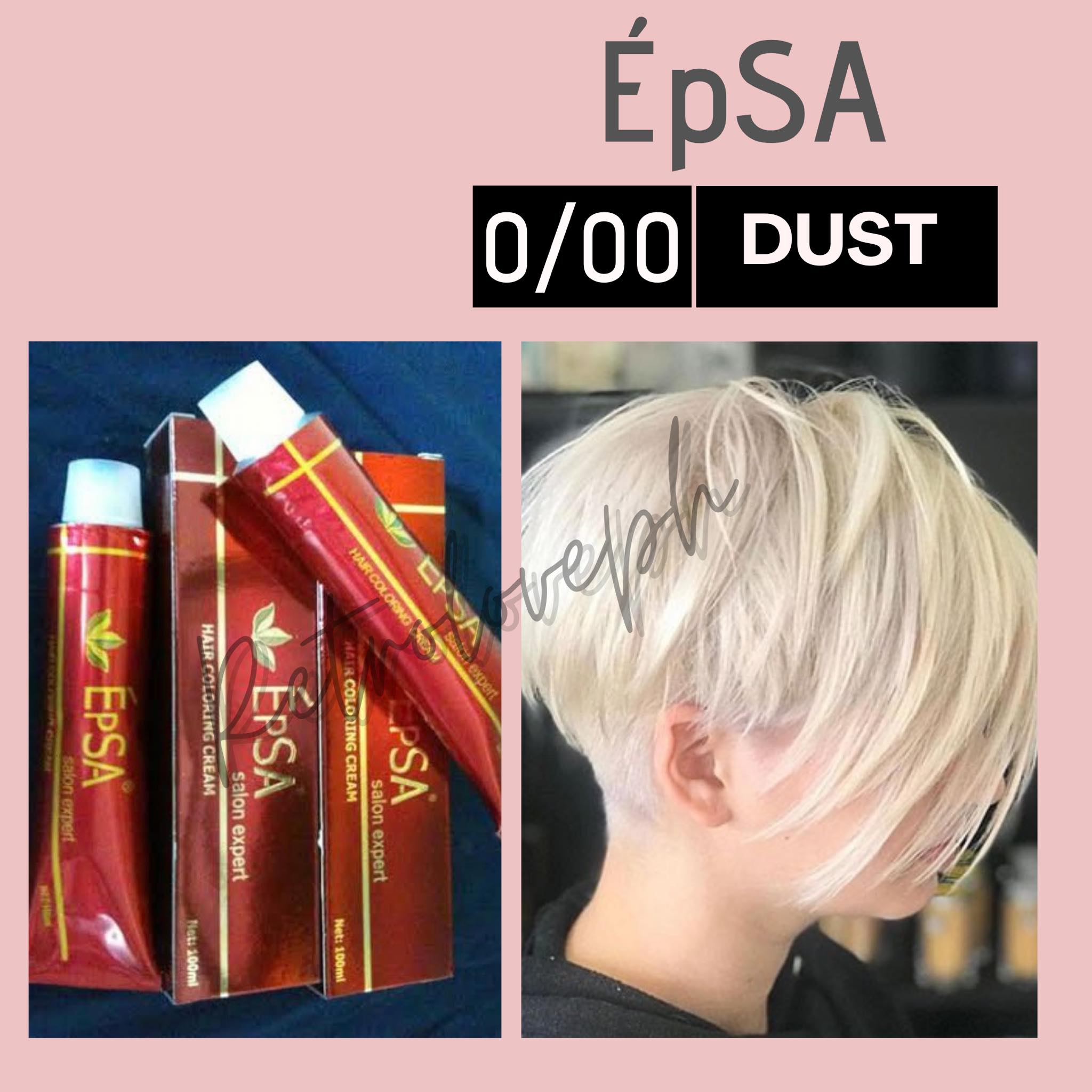 EPSA Hair Color 100ml SET with Oxidizer(0.00 WHITE) | Lazada PH