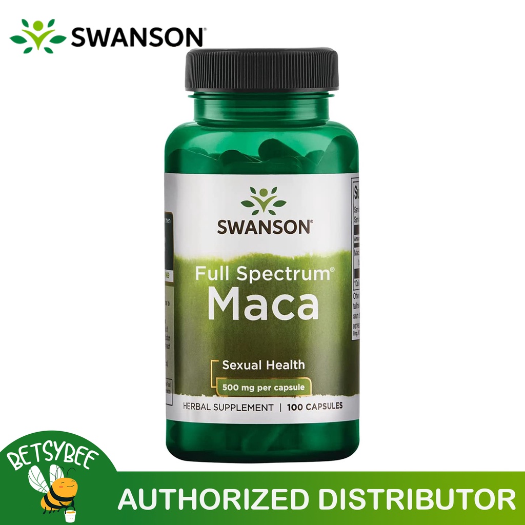 Swanson Maca 500mg 100 capsules | Lazada PH