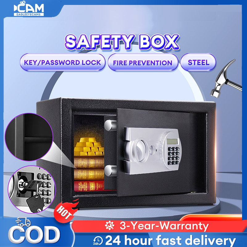 Electronic Safe Deposit Box Digital Lock Safe Furniture Mini Safe ...