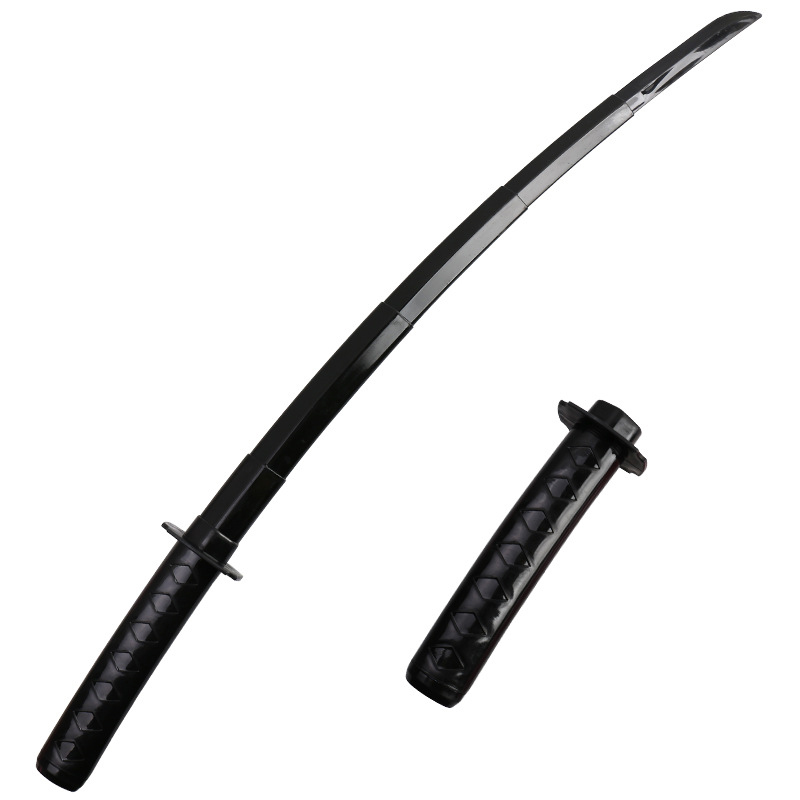 Telescopic Samurai Sword 80cm Plastic Cosplay Sword Demon Slayer Sword ...