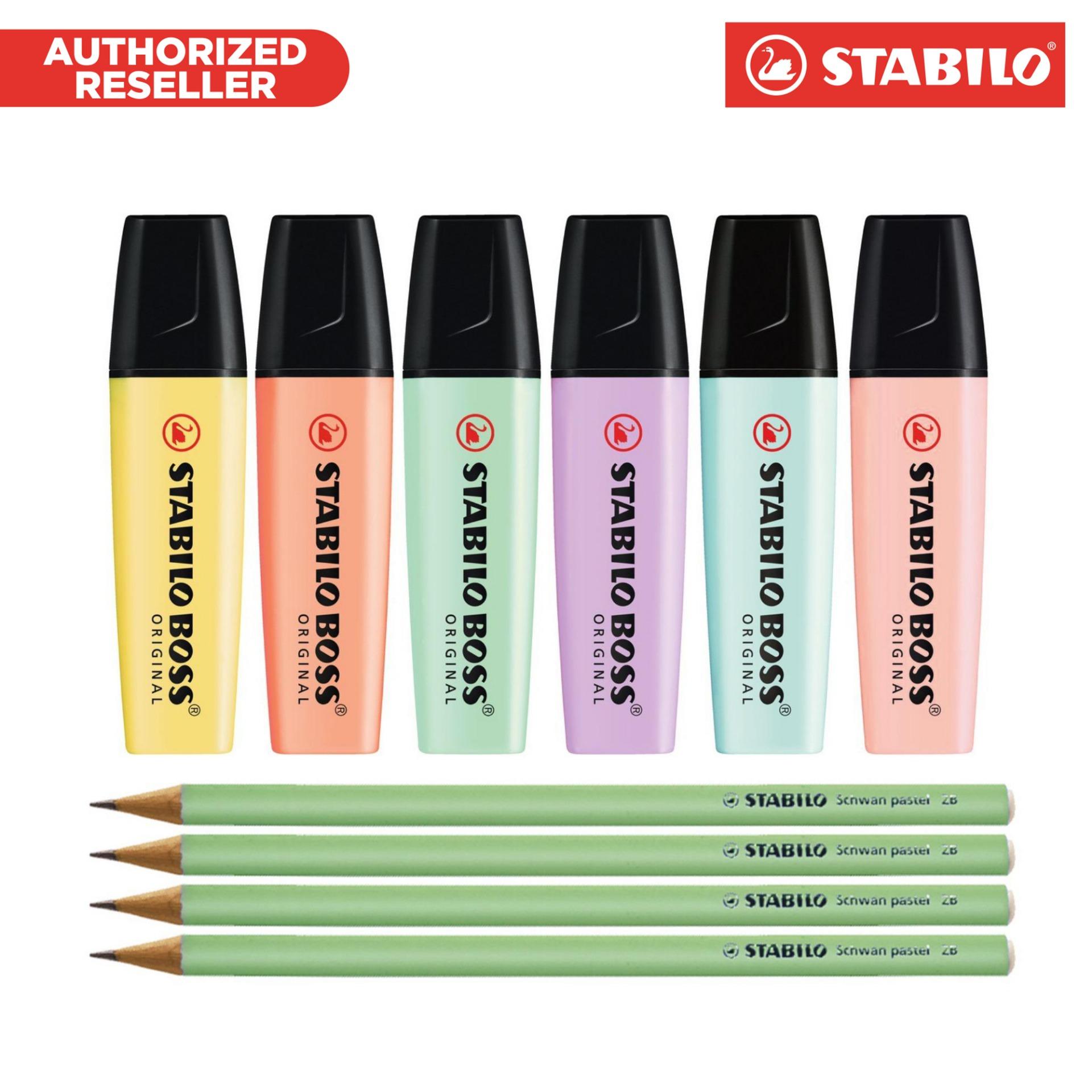 STABILO BOSS ORIGINAL Pastel MULTICOLOR - 6s with STABILO Pastel Pencil Keimav | Lazada PH