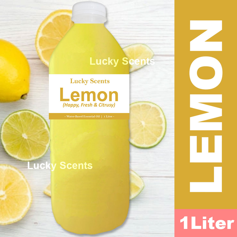 LUCKY LEMON Hotel Fruit Scents 1 Liter water based fragrance essential ...