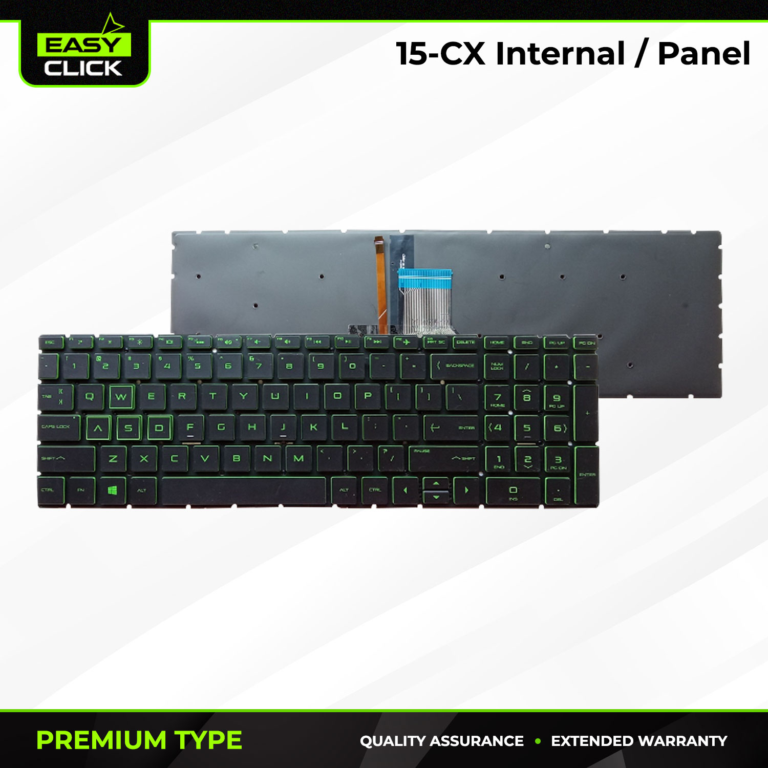 HP Laptop Keyboard 15-CX, 15-EC Compatible with HP Pavilion Gaming 15 ...