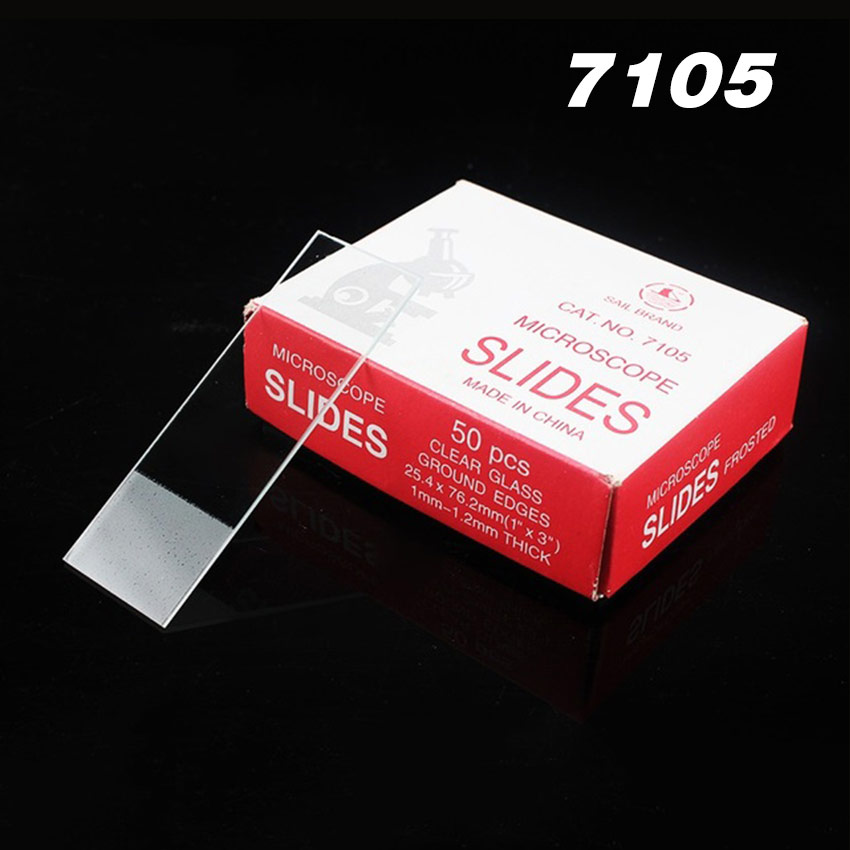 【Fast Shipping】 50pcs Thickness Cavity Glass Slides Single Concave ...