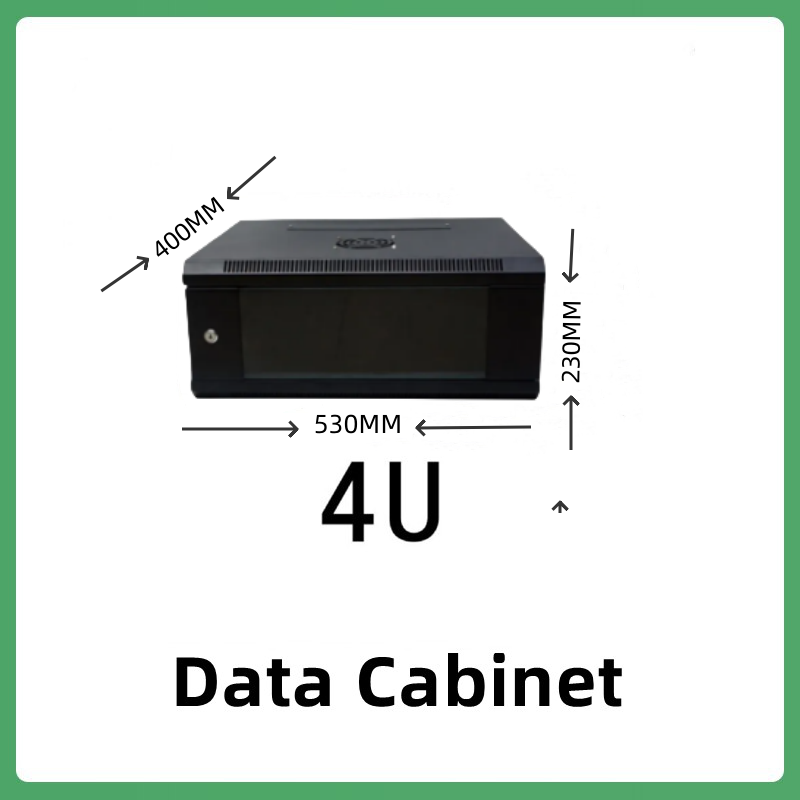 Data Cabinet 4U 6U 9U 12U Logistics Management Cabinet Server Rack CCTV ...