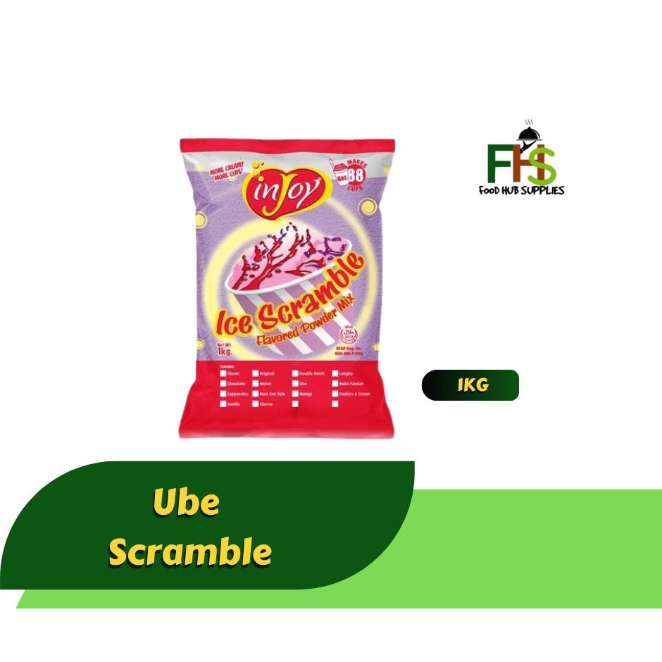 AJDL selltuqh61 Ube Scramble POWDER FLAVOR 1kg | Lazada PH