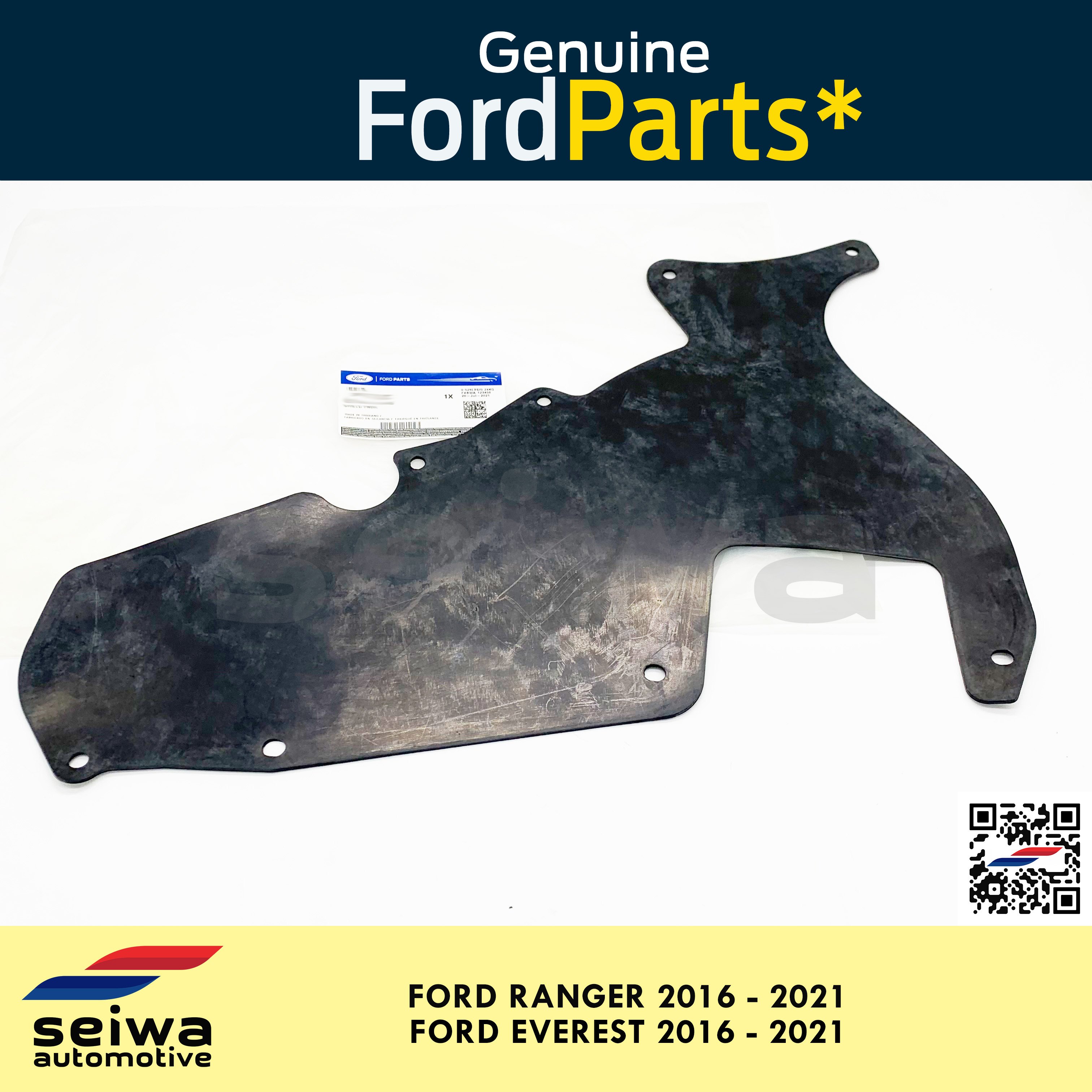 [2012 - 2021] Ford Ranger Splash Shield Front RH - [2016 - 2021] Ford ...